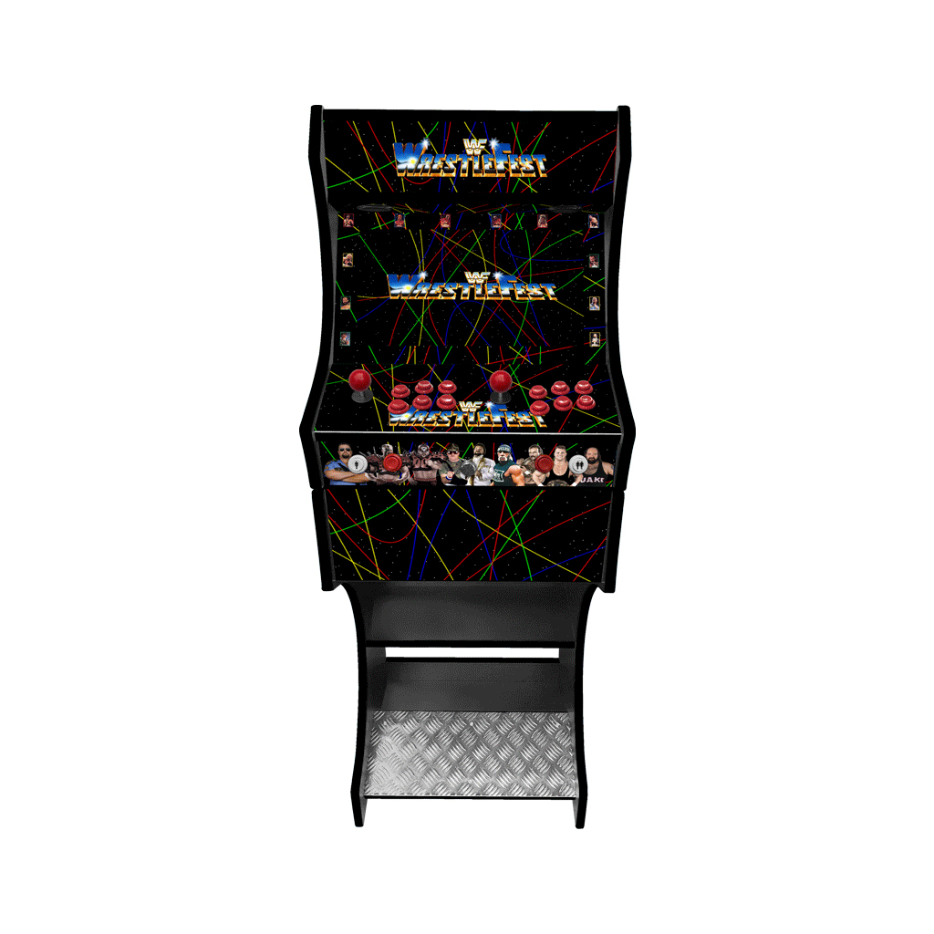 2 Player Arcade Machine - WrestleFest v2 - Arcade Geeks